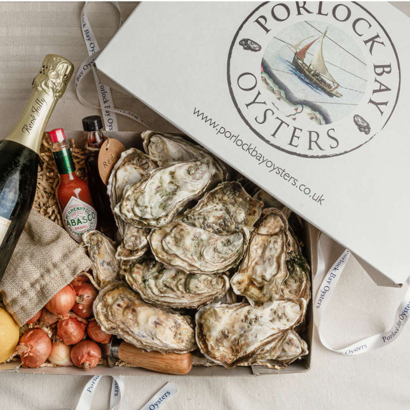 Oysters and Gift Boxes - Porlock Bay Oysters